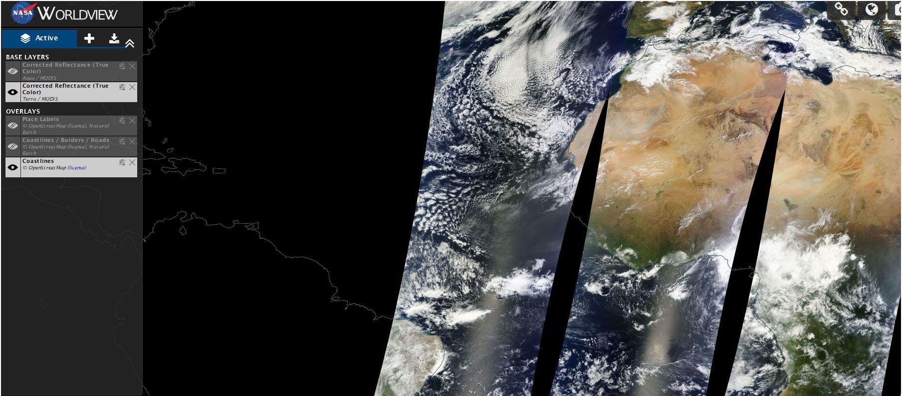 Fire Detection and Monitoring (EOSDIS Worldview - NASA) | UN-SPIDER ...