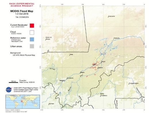 Data application of the month: Overview of web maps for flood ...