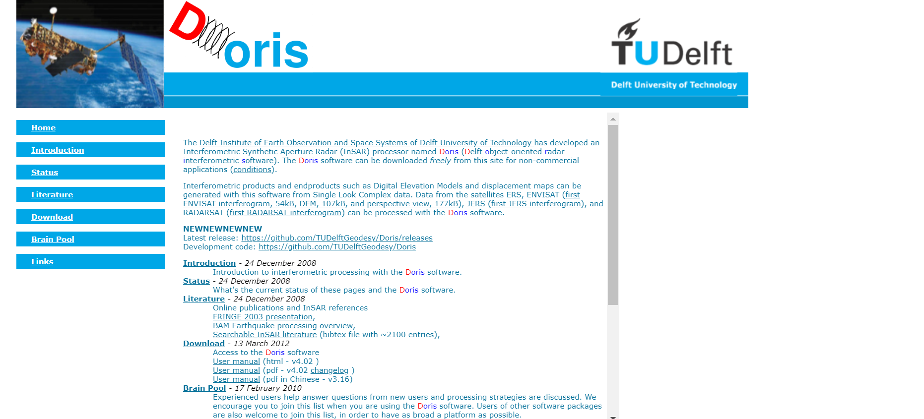 Delft Object Oriented Radar Interferometric Software Doris Un