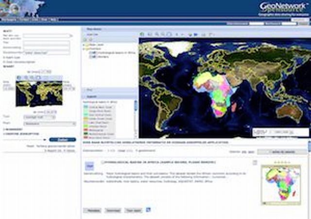 GeoNetwork Geographic Metadata Catalog (OSGeo) | UN-SPIDER Knowledge Portal