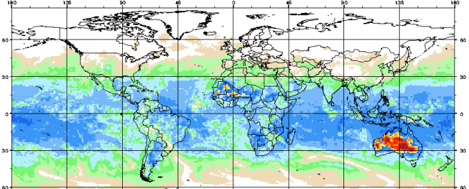 Daily Potential Evapotranspiration (FEWS NET - USGS, USAID) | UN-SPIDER ...
